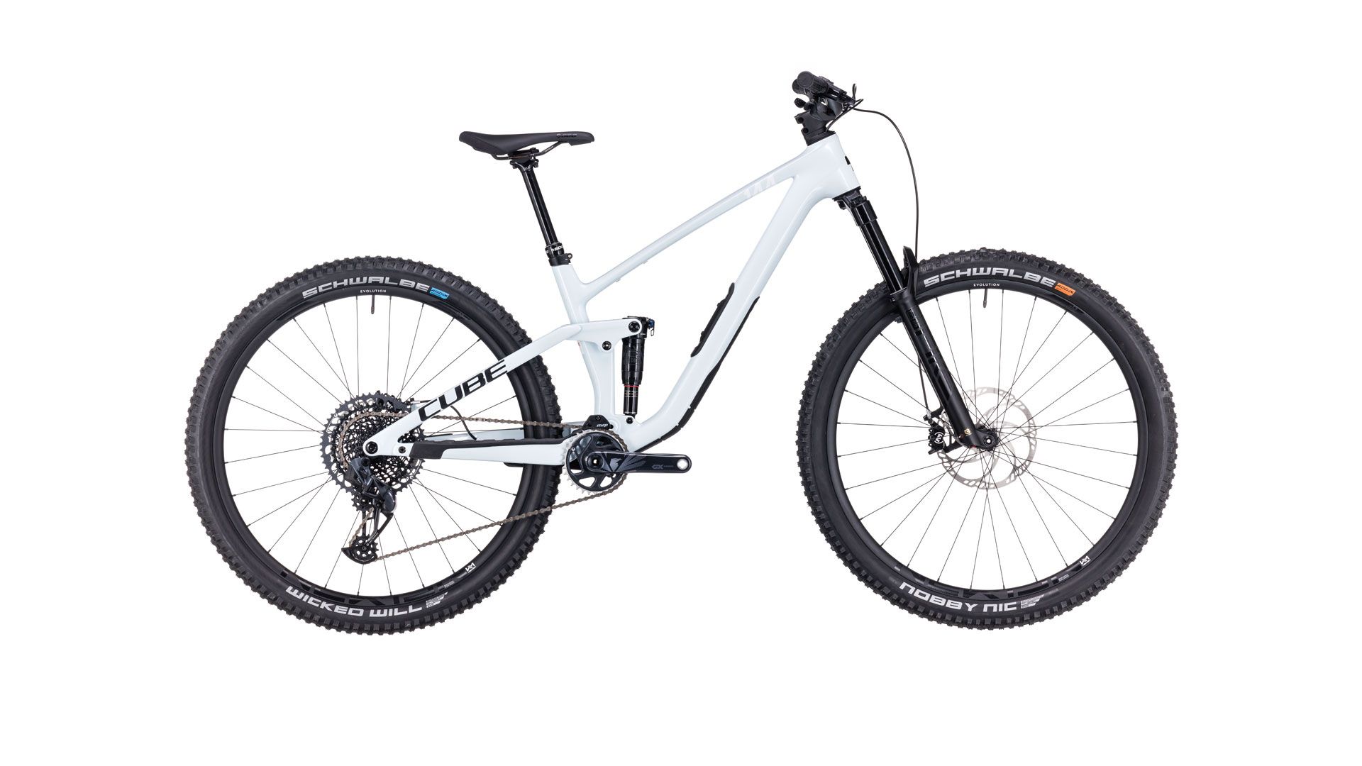 Cube Stereo ONE44 C:68X SLX / frostwhite´n´black | S | 235445